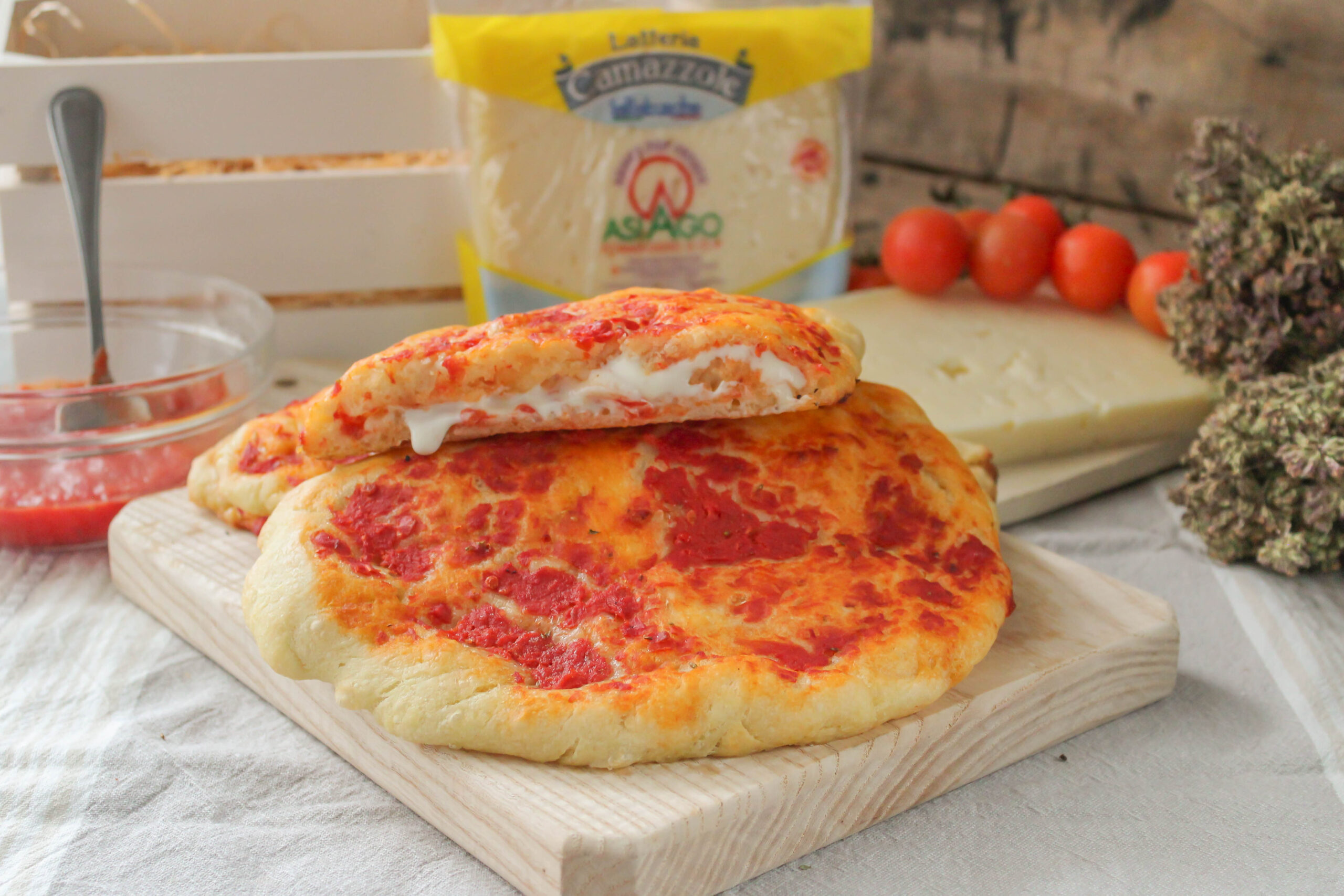 Calzoncini di patate con Asiago DOP Fresco - Lattebusche