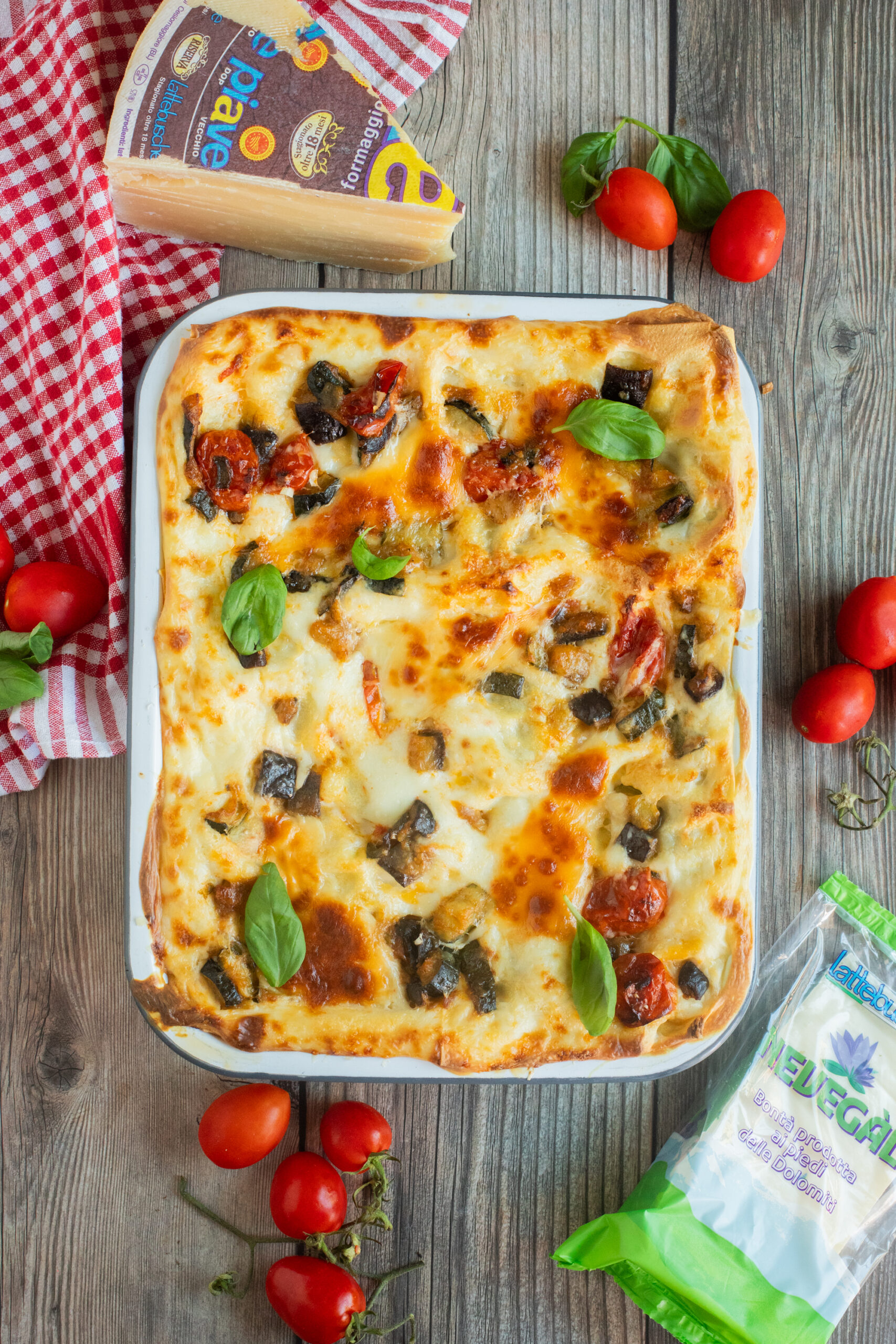Pasticcio estivo con verdure e Nevegàl - Lattebusche